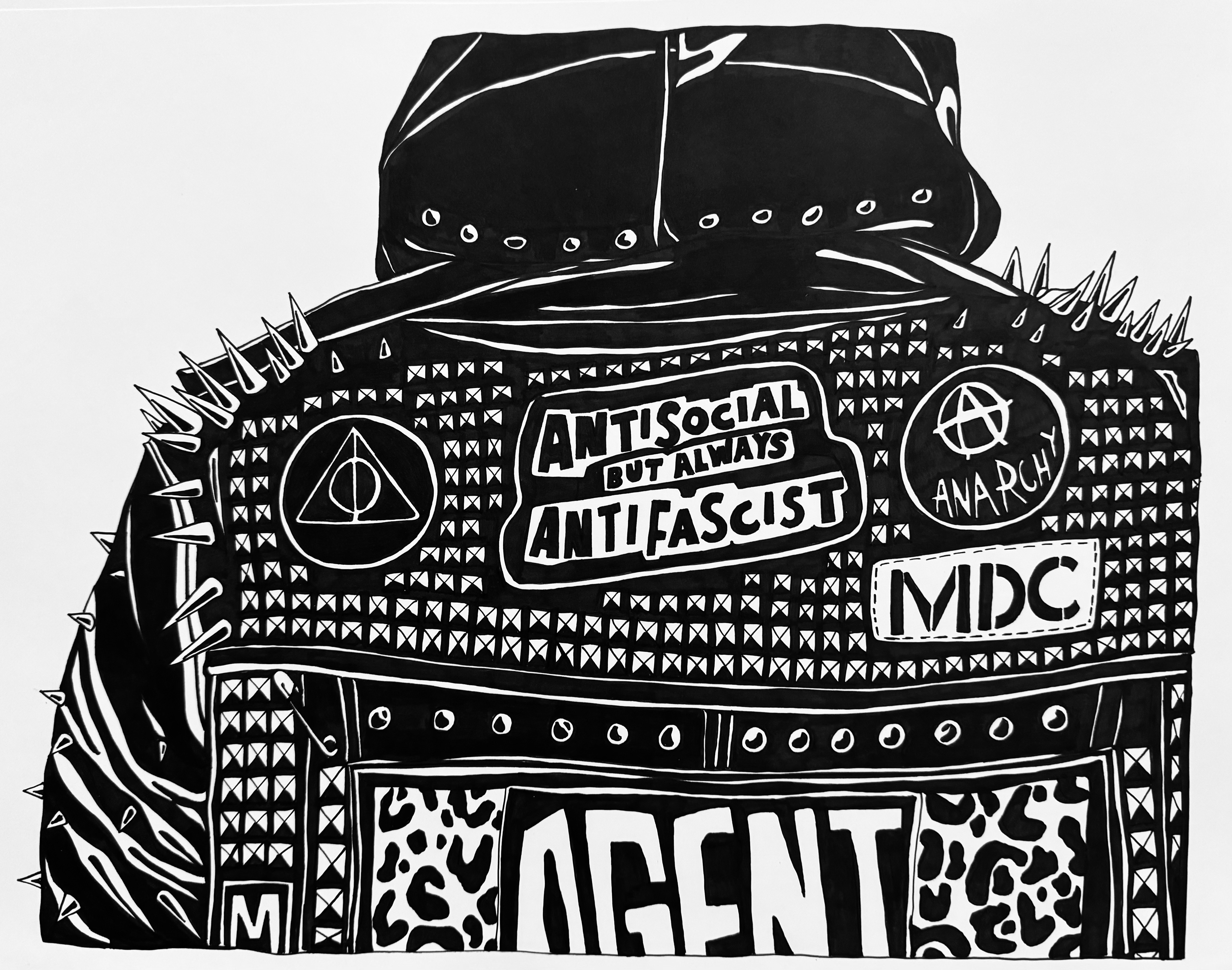 PUNK ROCK – natalie hope mcdonald illustration